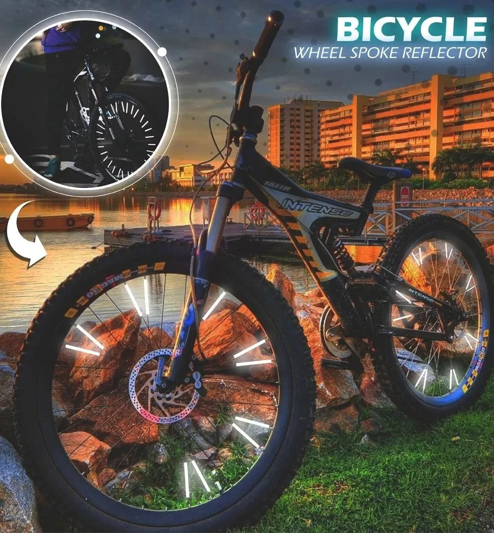 Bicycle Wheel Spoke Reflector (12Pcs/Pack) – Berfromcal